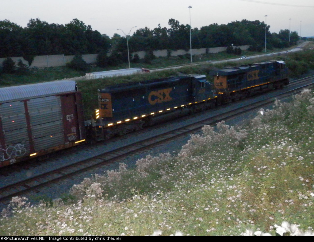 CSX at night